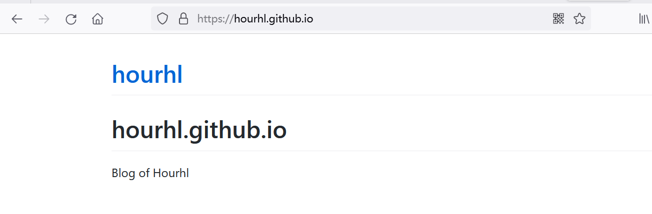 搭建个人博客(Hexo + Github) | hourhl's blog